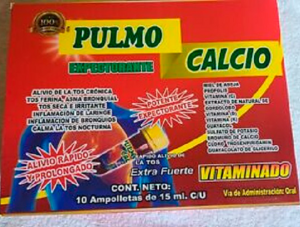 COFEPRIS alerta por “Pulmo Calcio” que carece de registro sanitario ...